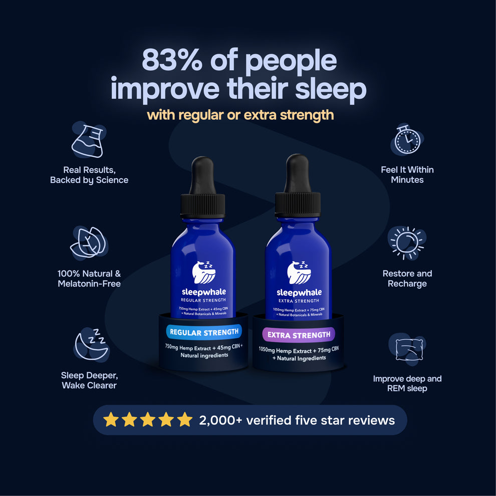 Natural Sleep Drops (Extra Strength) – Sleepwhale